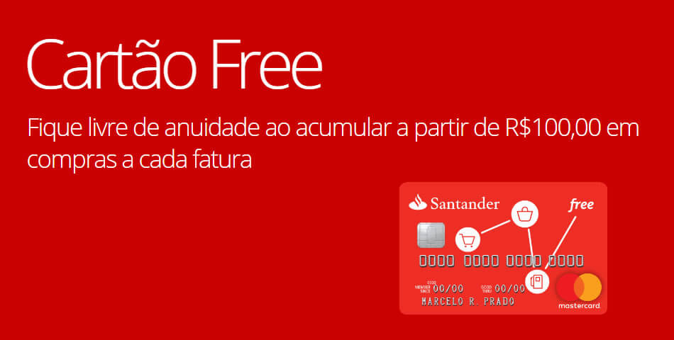 Santander Free – solicite o cartão e veja como ficar livre da anuidade ...